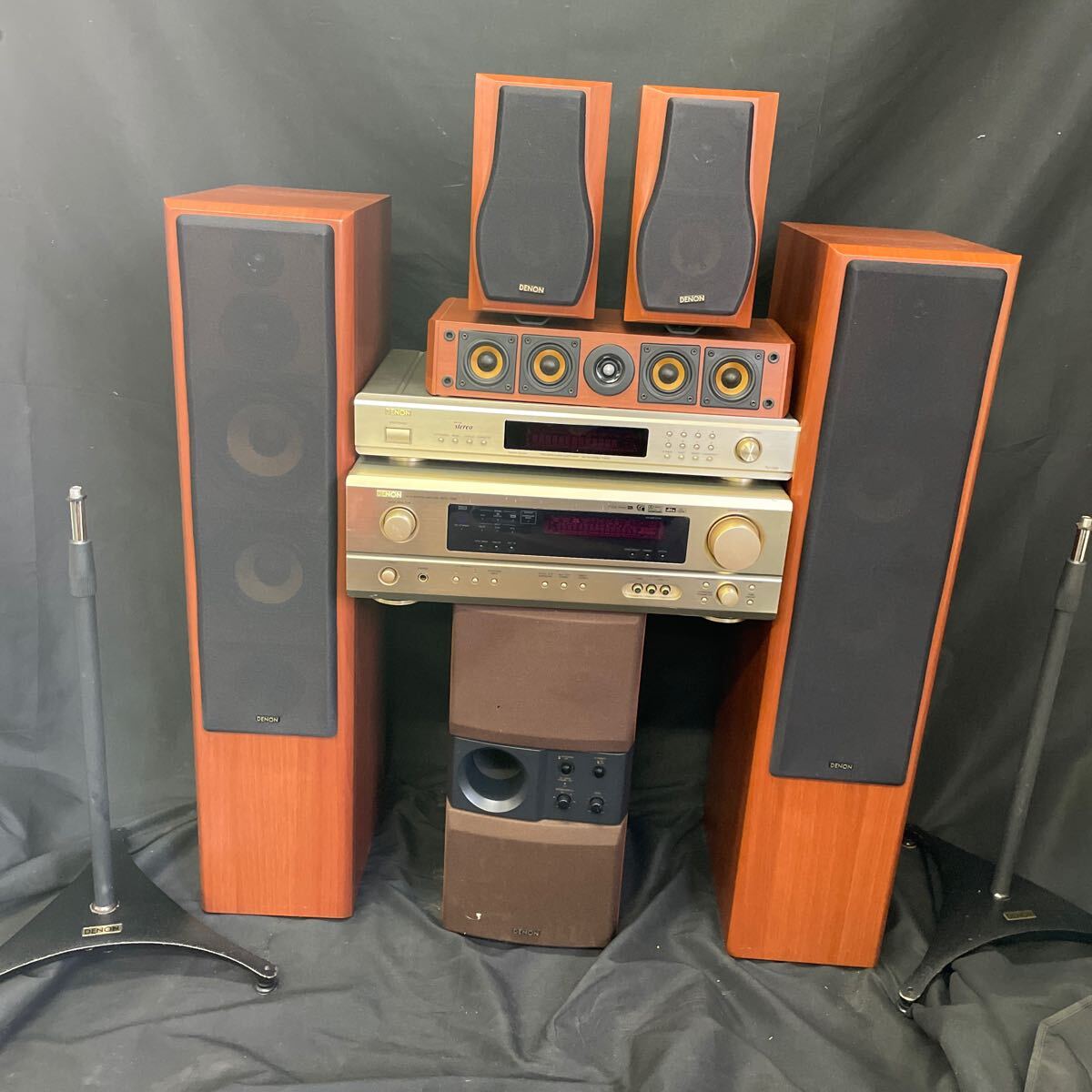 Yahoo!オークション - DENON デノン チューナー アンプ スピーカー セ...