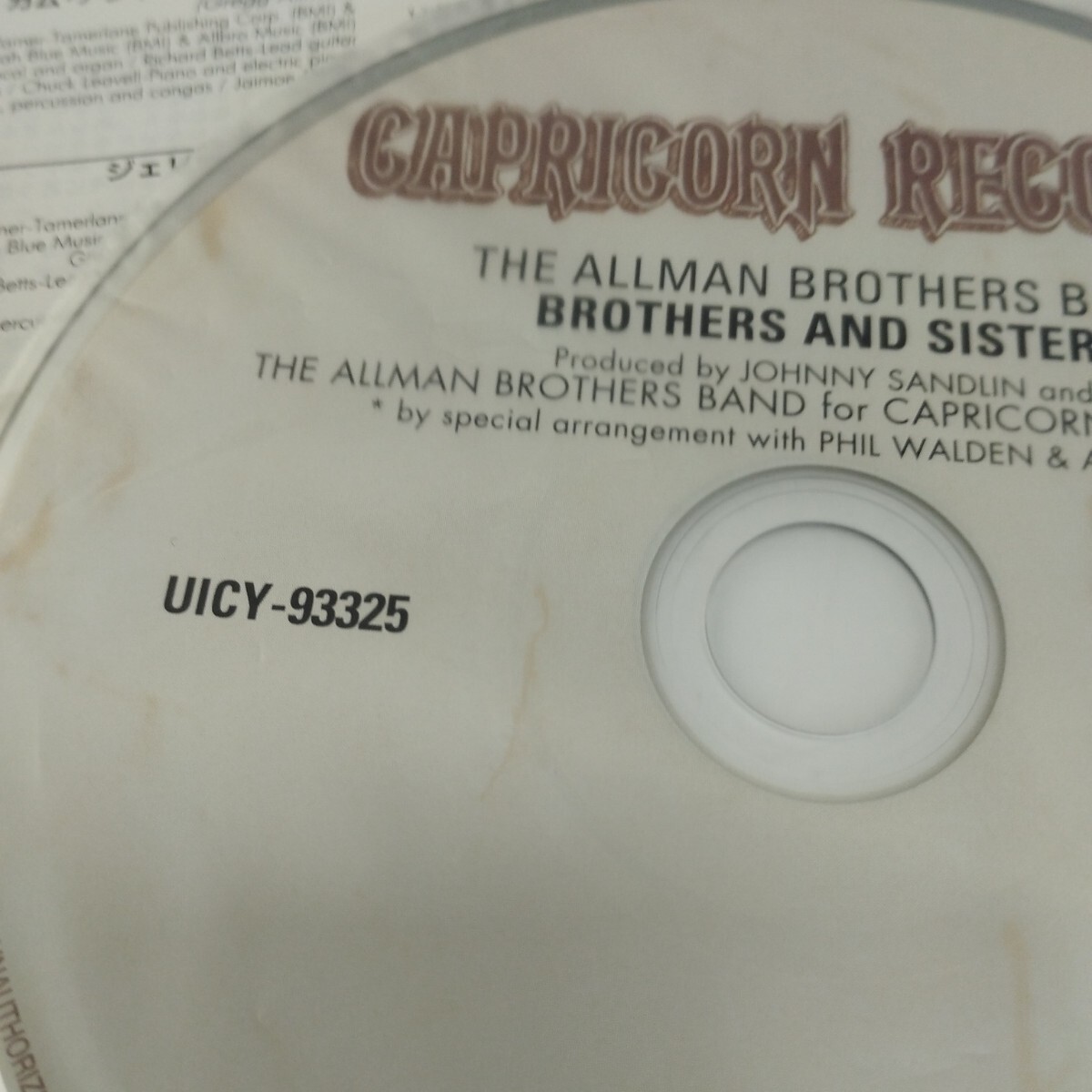 Yahoo!オークション - 0612y2728 【CD】オールマン・ブラザーズ・バン...