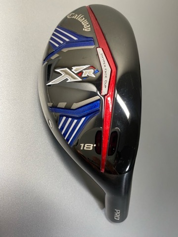 Yahoo!オークション - XR PRO 18度 ユーティリティUT ヘッドのみ キ...