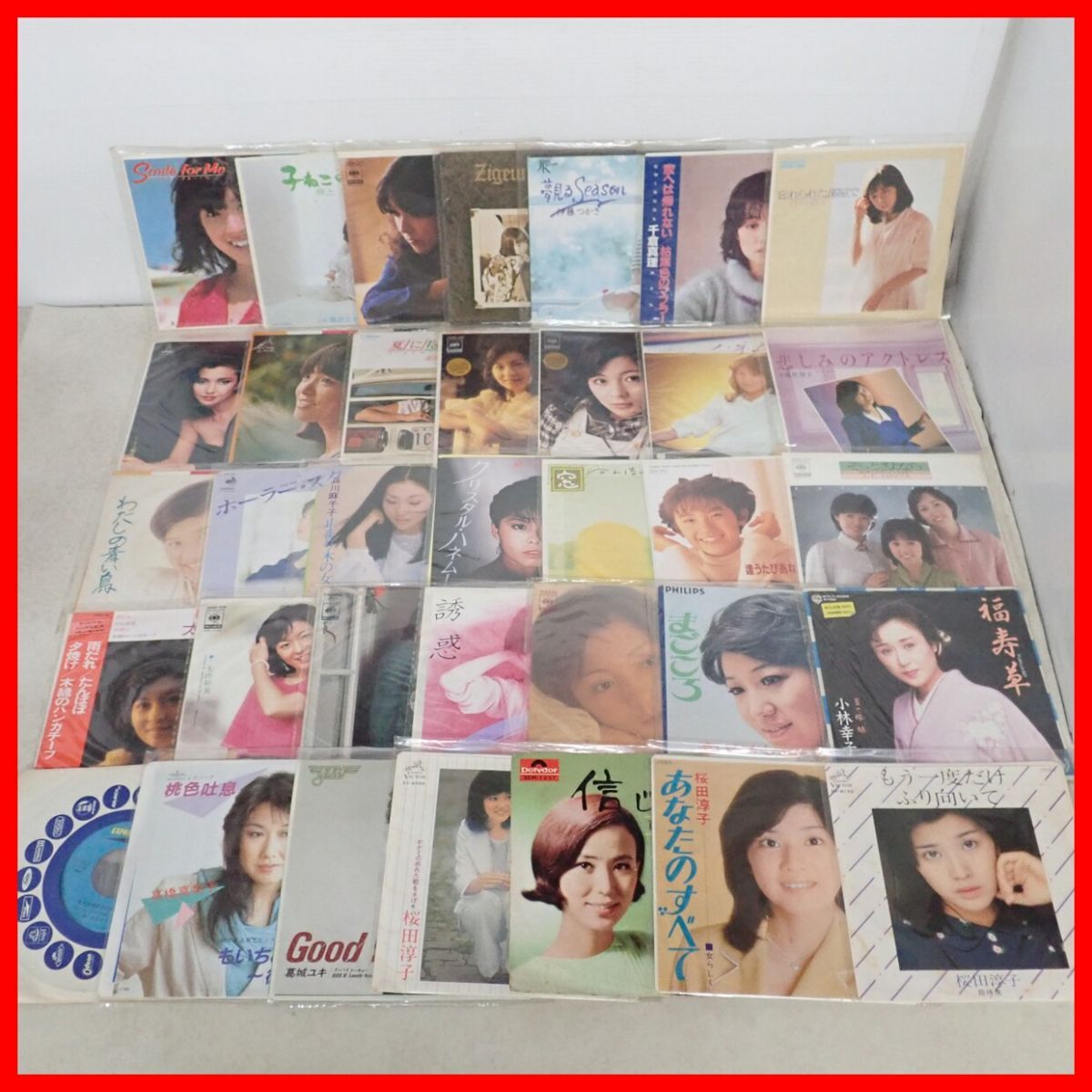Yahoo!オークション - 7in EPレコード 邦楽 松田聖子/山口百恵/中森明...