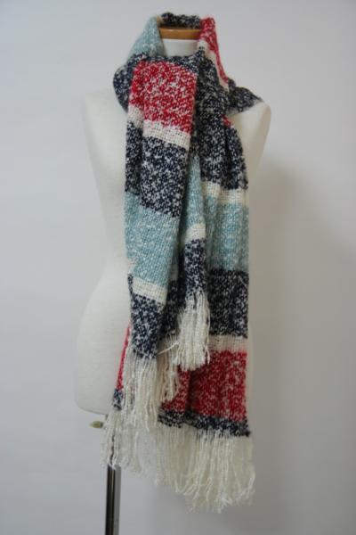 Yahoo!オークション - 送料無料 jou jou lier ふんわり手編み風 大判シ...