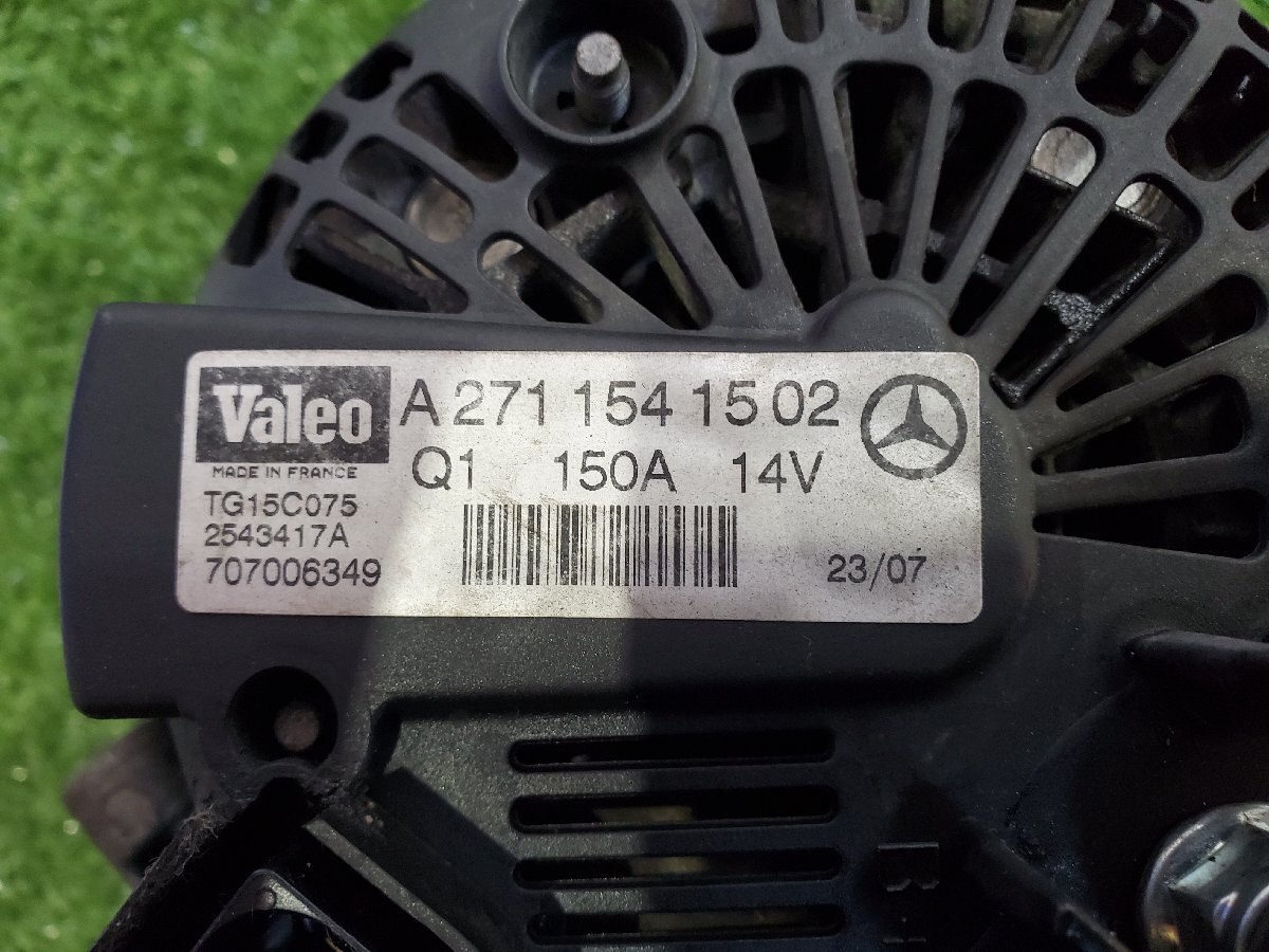 Yahoo!オークション - オルタネーター ダイナモ A271-154-15-02 ベン...