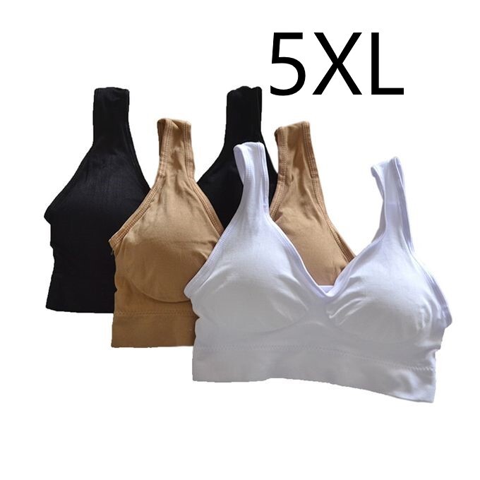 Yahoo!オークション - ジニエブラ 5XL(6L)サイズ ベーシックカラー 3枚...