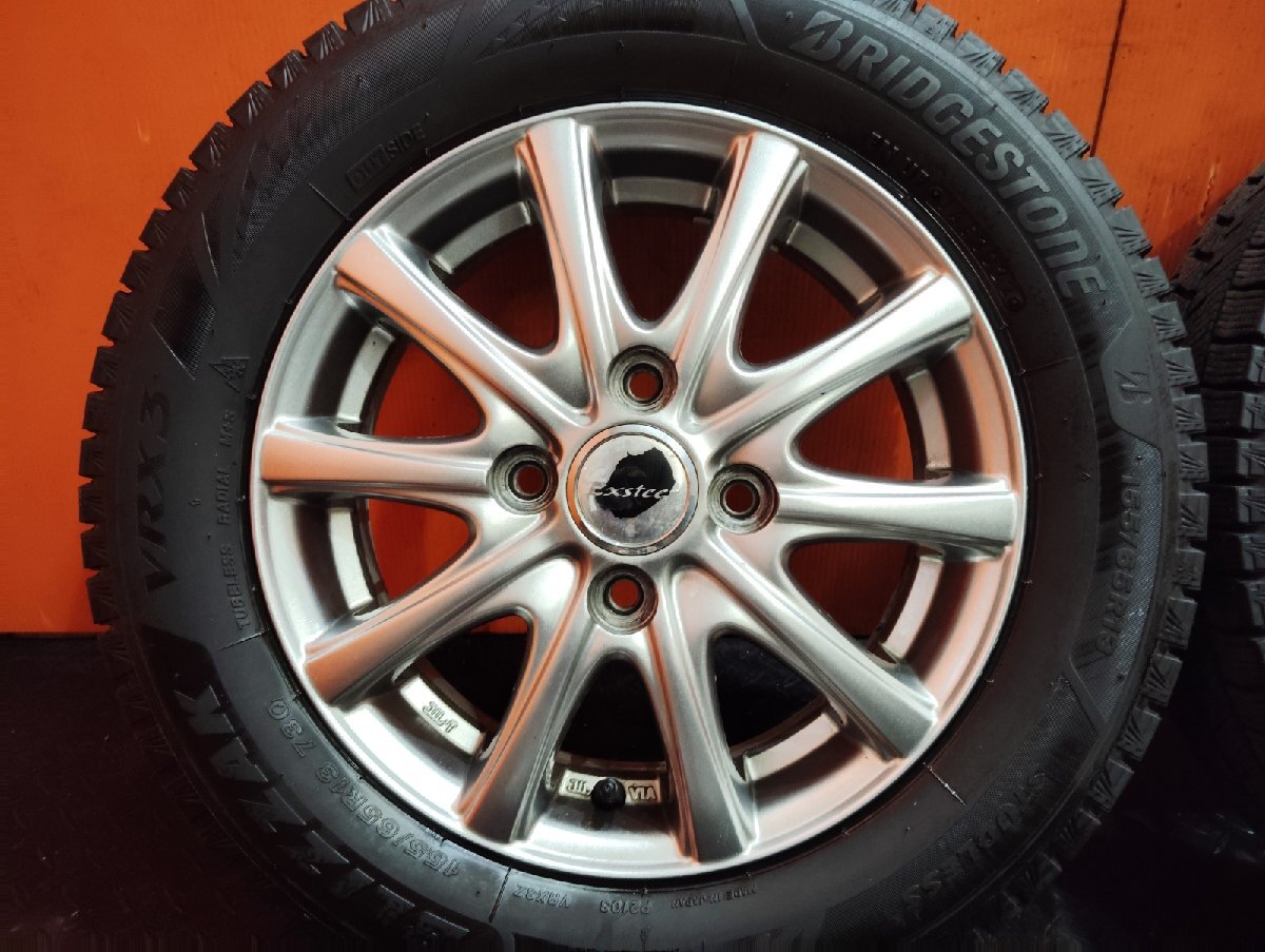 Yahoo!オークション - 【BS BLIZZAK VRX3 155/65R13】スタッドレス【Ex...