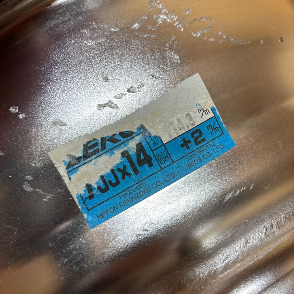 Yahoo!オークション - 希少 WEDS ゼロスピード 14×7J+2 114.3/4穴 当...