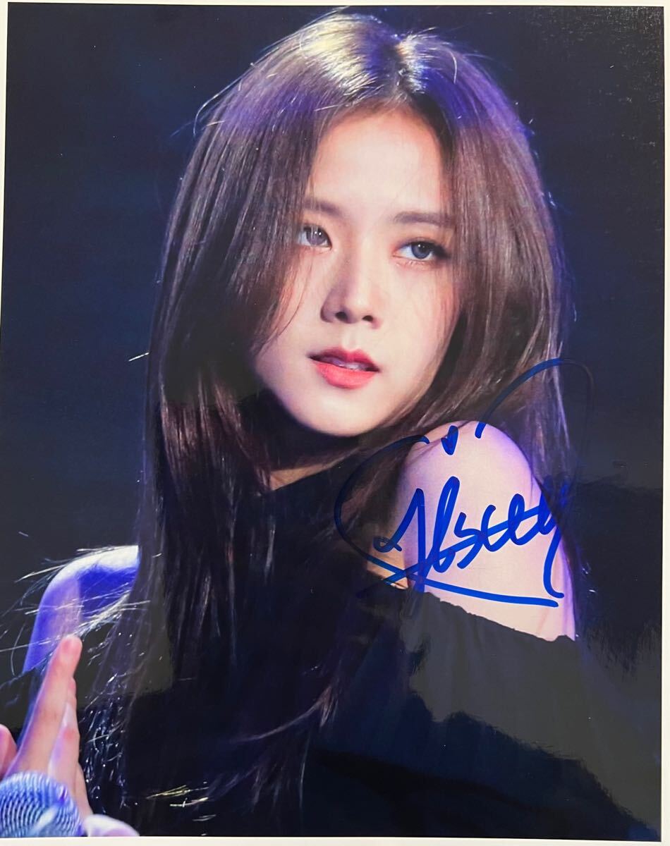 Yahoo!オークション - 【超貴重】直筆サイン入 BLACKPINK -JISOO（ジス...
