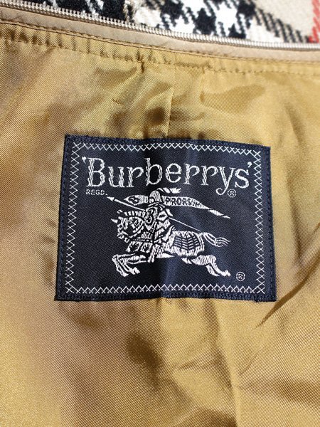 Yahoo!オークション - Burberrys バーバリー チェック ウールライナー 170