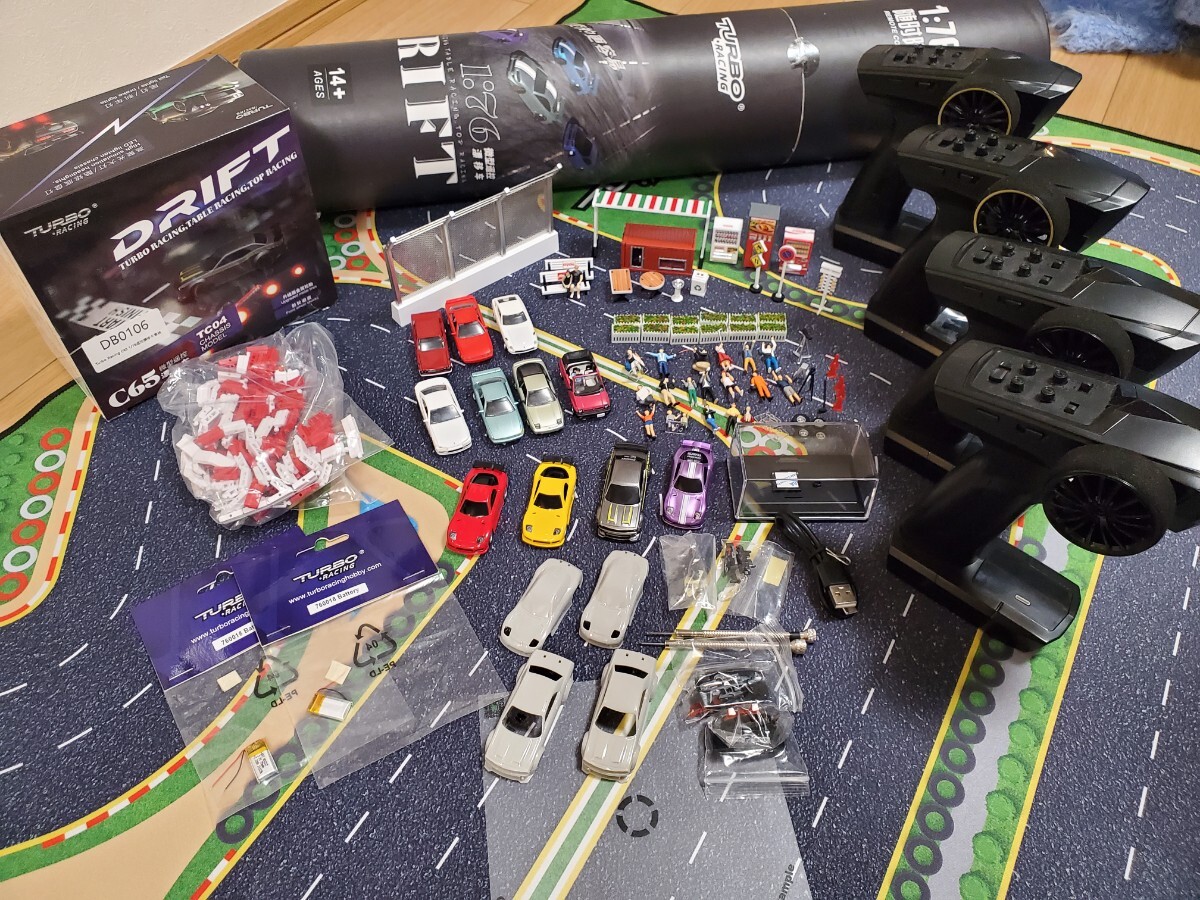 Yahoo!オークション - 1 71 ターボレーシングRTR4台セット C61.C65.C71