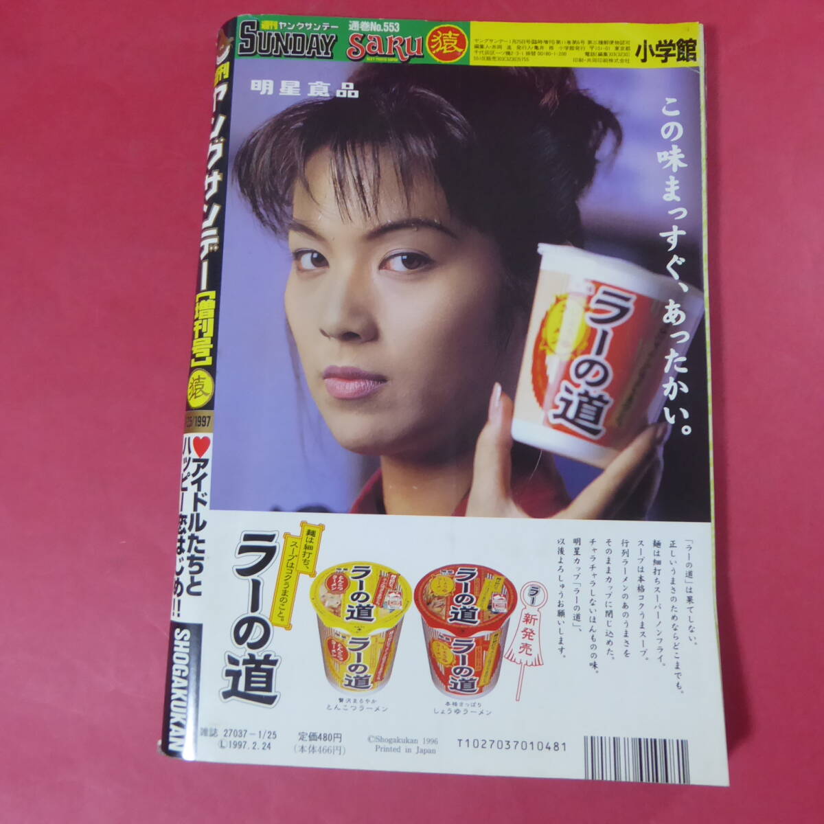 YN2-241204 週刊 ヤングサンデー増刊号 SaRu/猿 サル 1997年1月25日号 青木裕子 西原麻衣 角田智美 川崎愛(少年サンデー)｜売買されたオークション情報、yahooの商品 ...