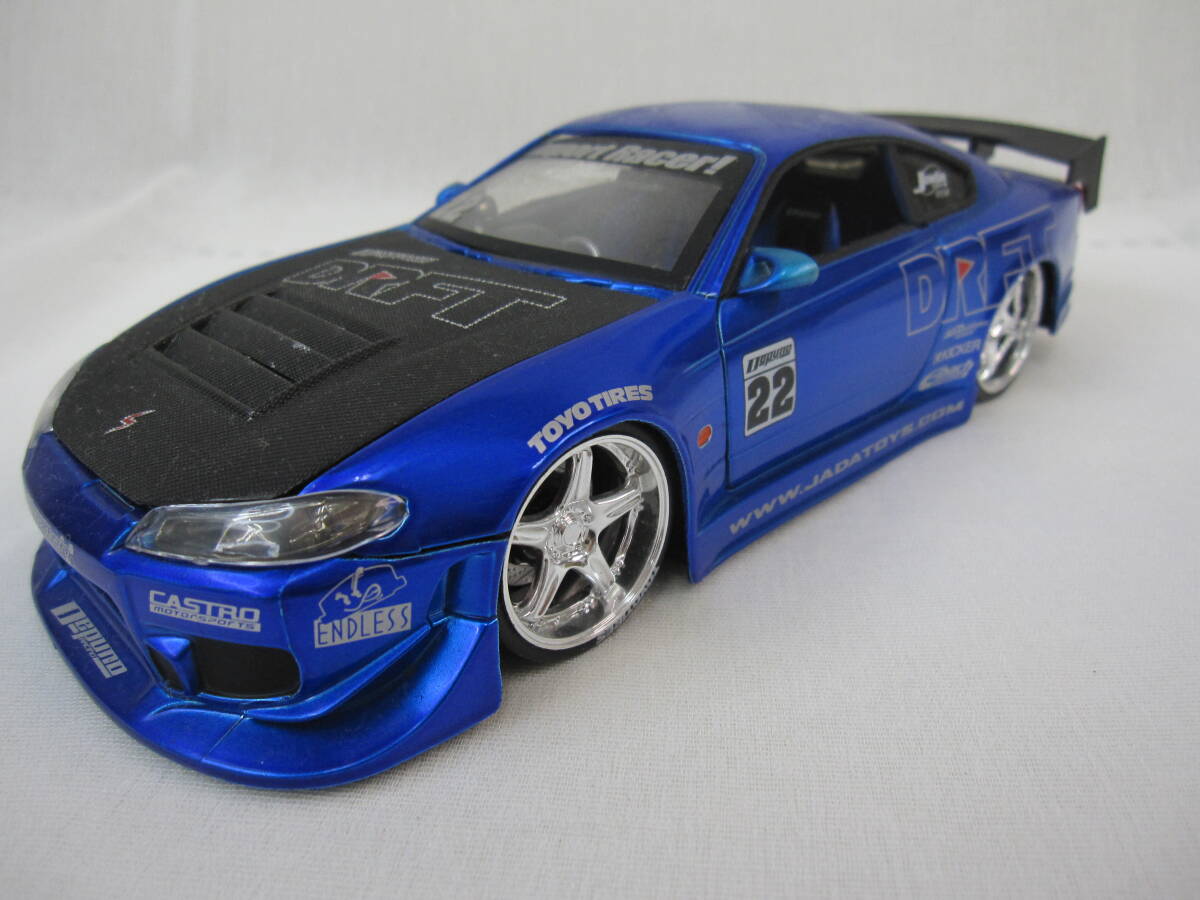 Yahoo!オークション - mo/000350/24121/Jada TOYS NISSAN SILVIA S15 1...