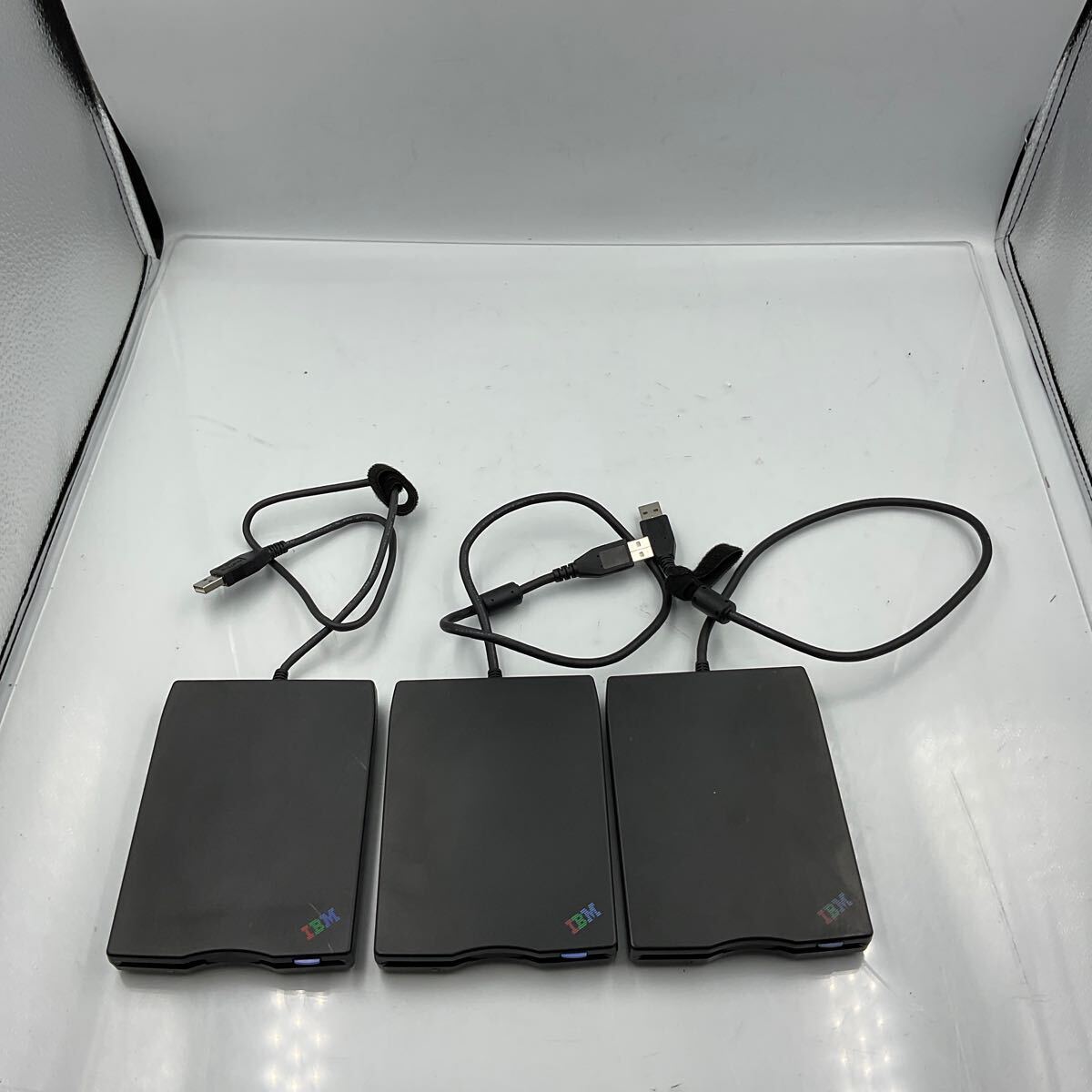 Yahoo!オークション - (D289）IBM USBフロッピーディスクドライブ MPF...