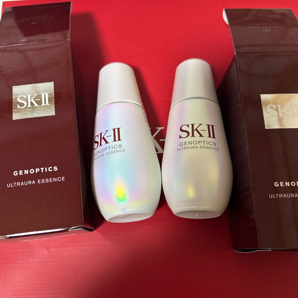 SK-Ⅱ sk2 SK2 SK-II ジェノプティクス ウルトオーラ エッセンス薬用美白美容液50ml ×2個 2022年製(美容液)｜売買されたオークション情報、yahooの商品情報を ...