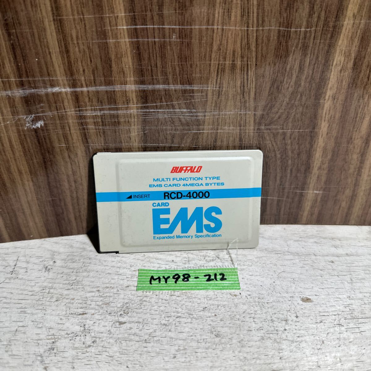 Yahoo!オークション - MY98-212 激安 PCカード RAMカード BUFFALO RCD-...