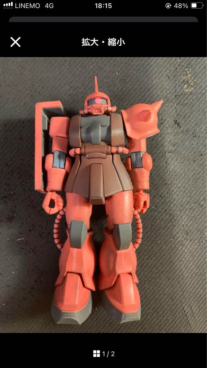 Yahoo!オークション - hguc シャア専用ザクII