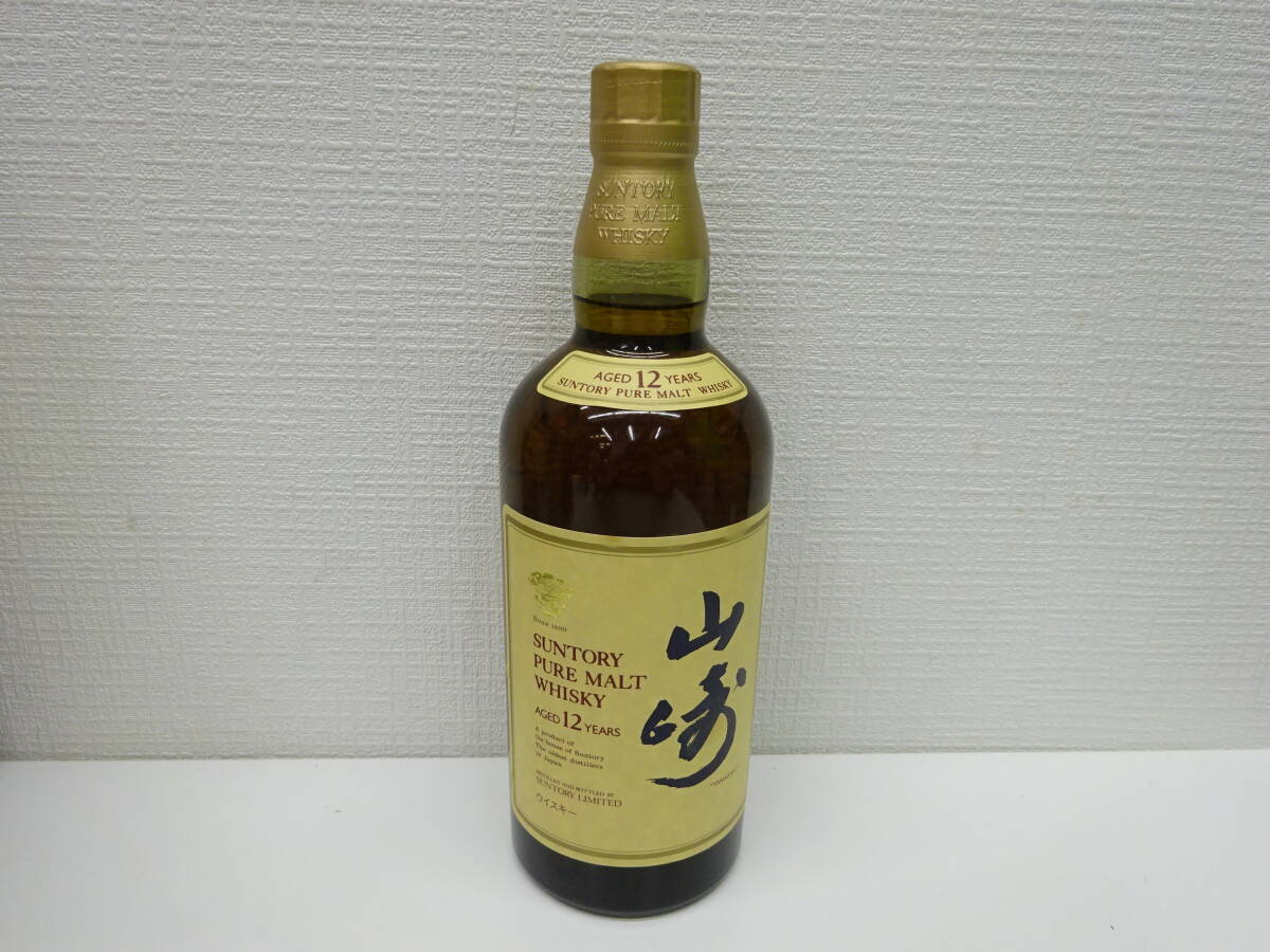 6182 酒祭 洋酒祭 サントリー 山崎 12年 750ml 43度 未開栓 旧ボトル ピュアモルト ウイスキー SUNTORY YAMAZAKI 古酒(日本)｜売買されたオークション情報 ...