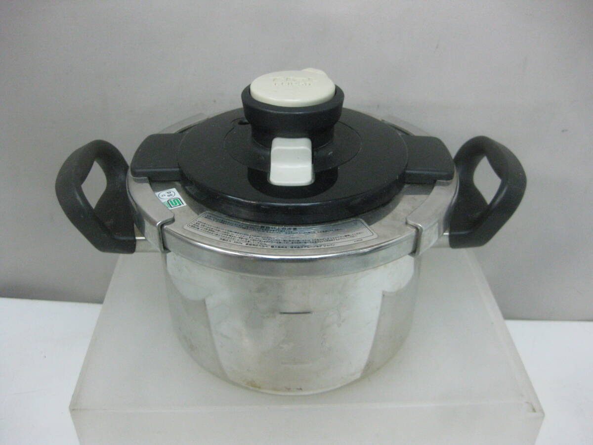 Yahoo!オークション - 122）両手圧力鍋・ティファール「T-fal/clipso...