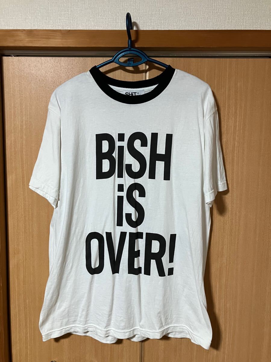 Yahoo!オークション - BiSH Tシャツ Lサイズ BiSH iS OVER