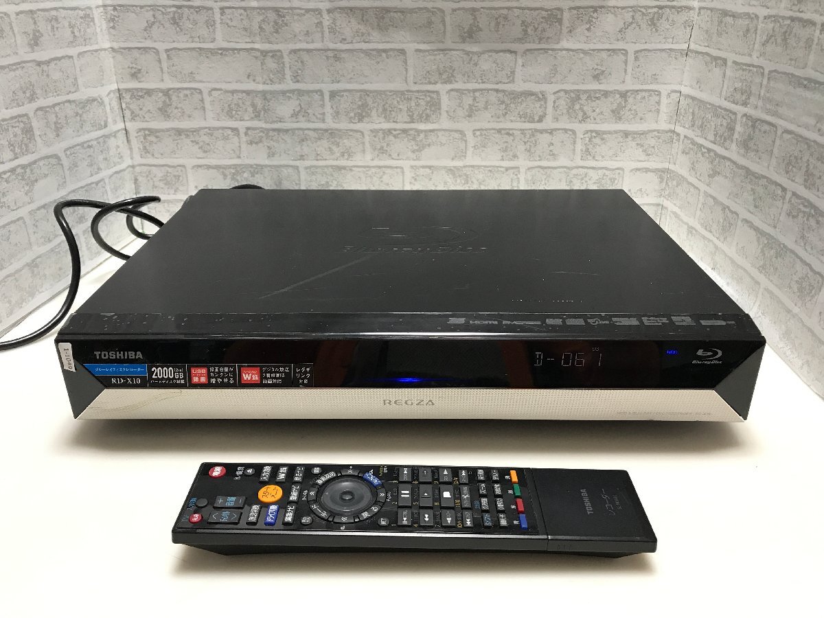 Yahoo!オークション - 東芝 BDレコーダー RD-X10 中古品1-1049