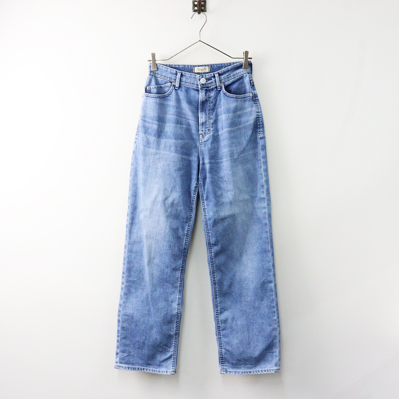 ヤヌーク YANUK Really Light ボーイズストレート LEA デニムパンツ 25/ブルー ウォッシュド 【2400014190977】 パンツ・スラックス