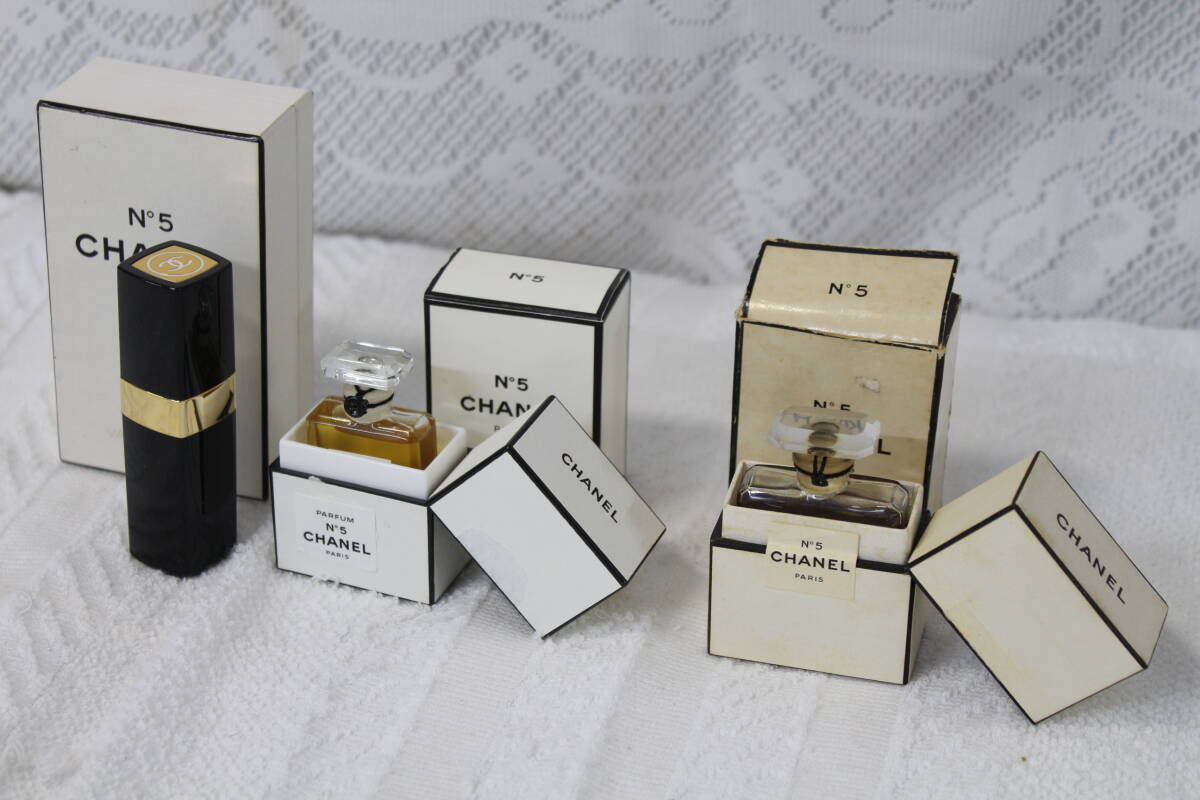 Yahoo!オークション - 【1220B】(3646) CHANEL シャネル 香水 3個 No5 ...
