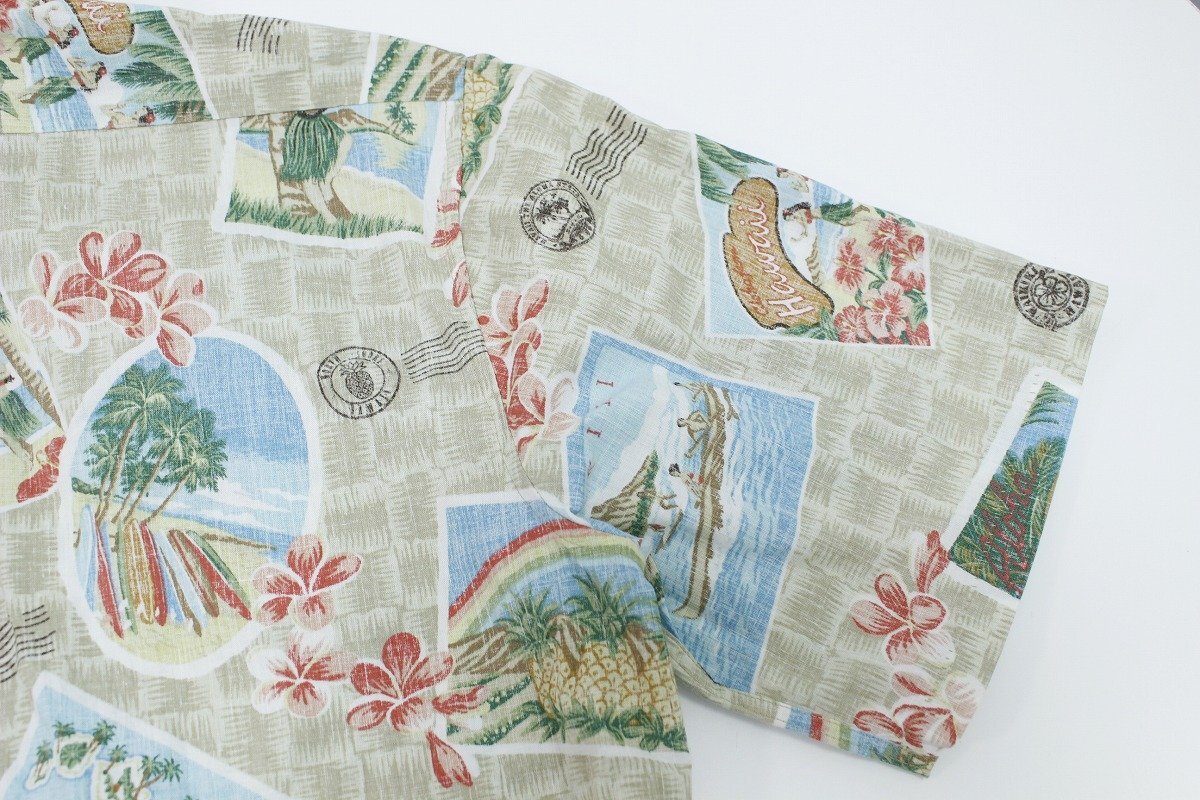 Yahoo!オークション - REYNSPOONER レインスプーナー アロハシャツ 半...