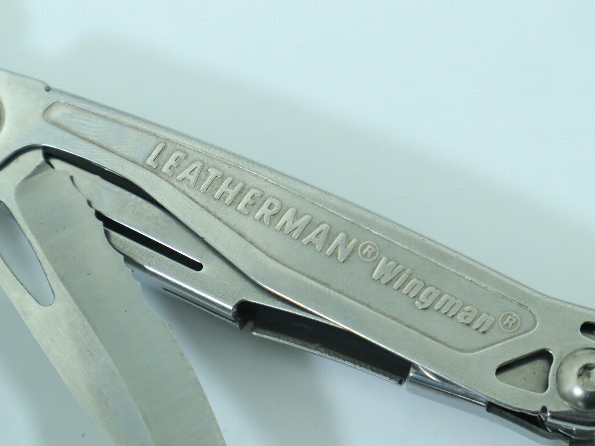 Yahoo!オークション - LEATHERMAN レザーマン WINGMAN マルチツール ナ...