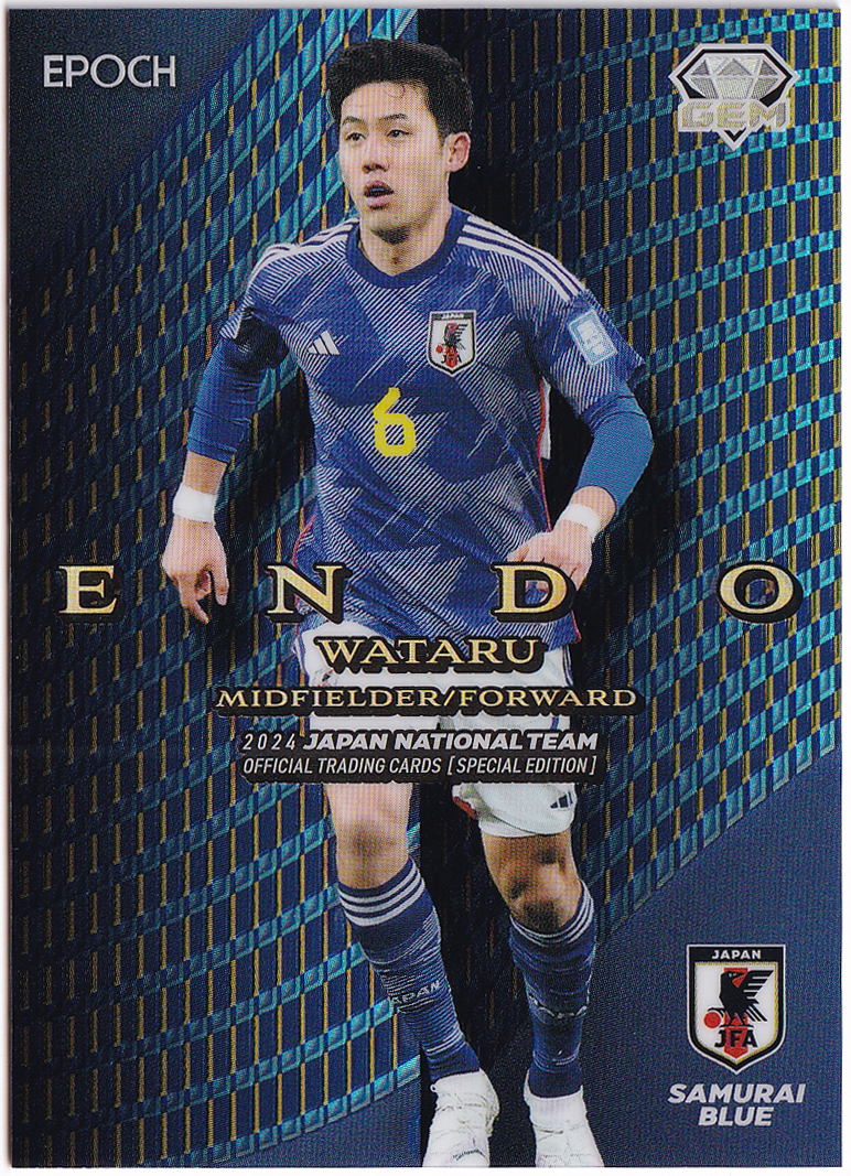 Yahoo!オークション - 【遠藤航/32枚限定】2024 EPOCH 日本代表SE GEM ...