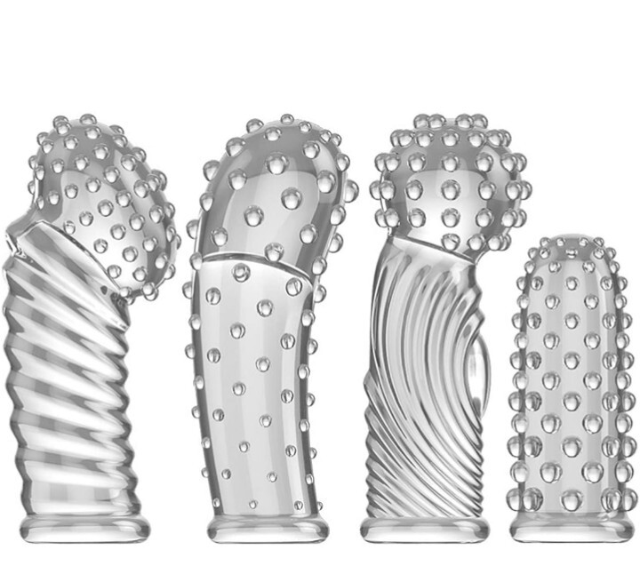 Yahoo!オークション - 612g1226 Tsukitoy 指サック sm イボイボ あなる...