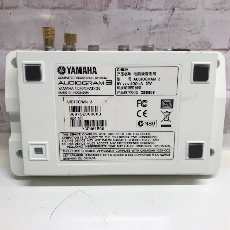 Yahoo!オークション - YAMAHA USB オーディオインターフェース AUDIOGR...