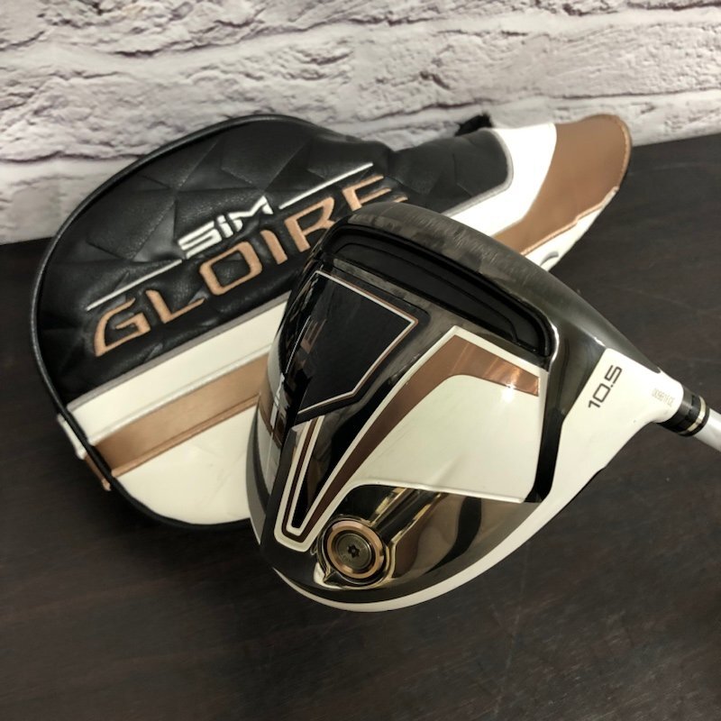 テーラーメイド SIM GLOIRE 1W 10.5° Speeder 569 EVOLUTION7 メンズ右 Flex-R ヘッドカバー付き 241210SK130019(フレックス R ...