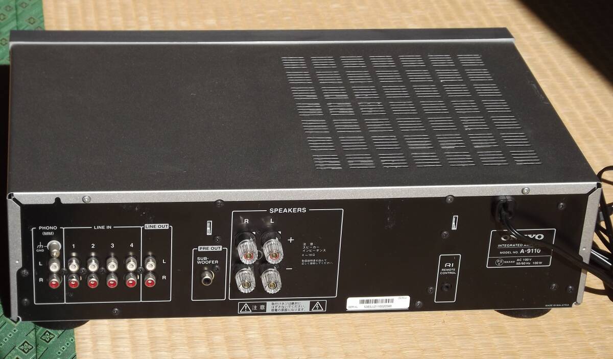 Yahoo!オークション - ONKYO A-9110