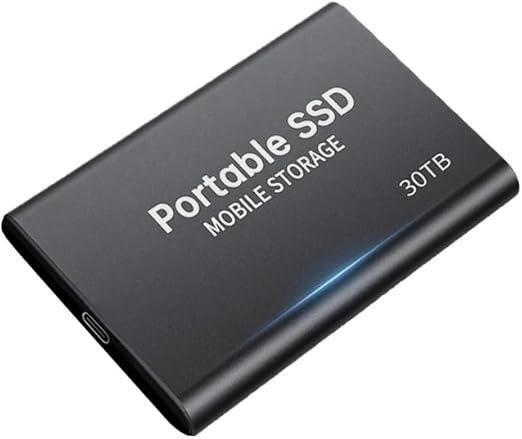Yahoo!オークション - 外付け SSD 30TB 新アップデート ブラック 外付...