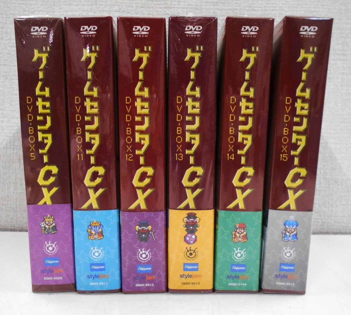 Yahoo!オークション - ゲームセンターCX DVD-BOX 5/11/12/13/14/15 6点...