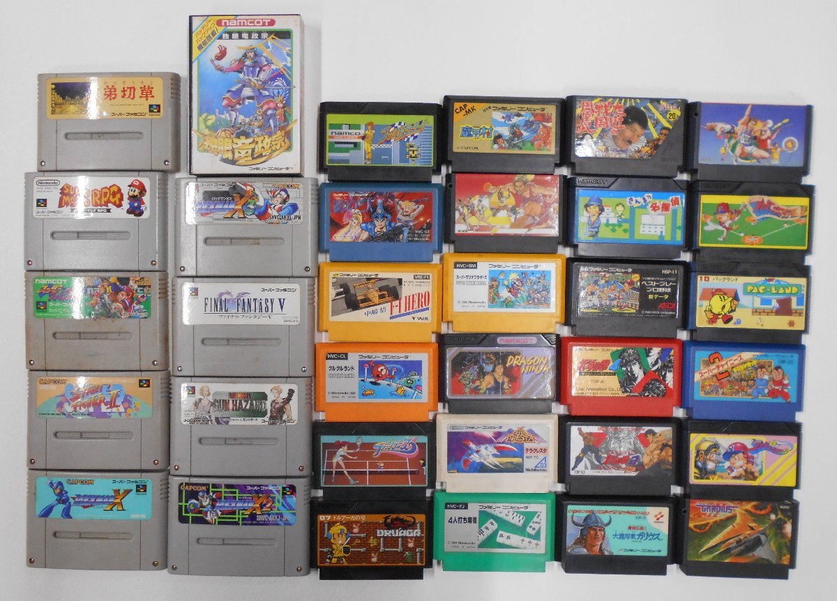 SFC スーパーファミコン ソフト 大量 まとめて 動作未確認 ジャンク タ790(アクション)｜売買されたオークション情報、yahooの商品情報をアーカイブ公開 - オークファン ...