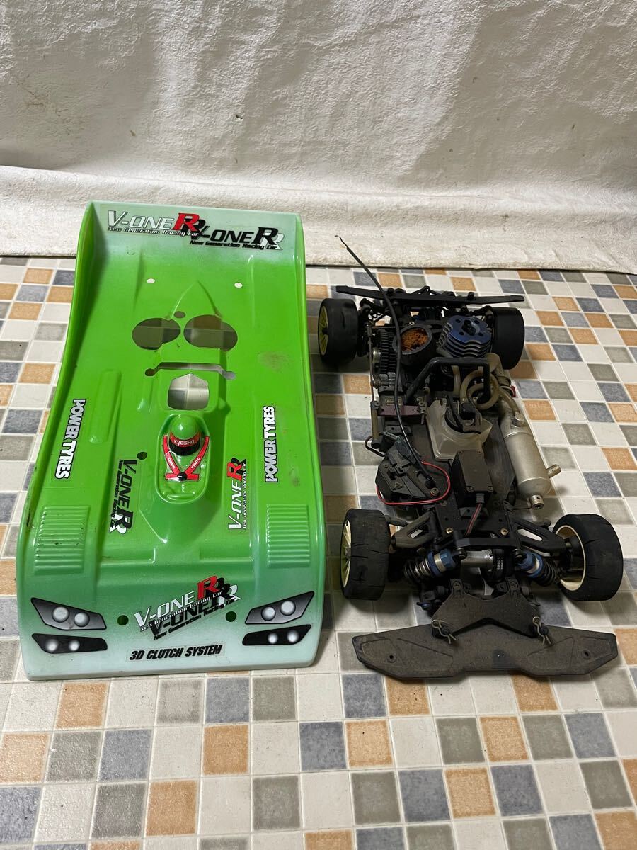 Yahoo!オークション - ラジコン Futaba S3003 京商 V One rrr エンジ...