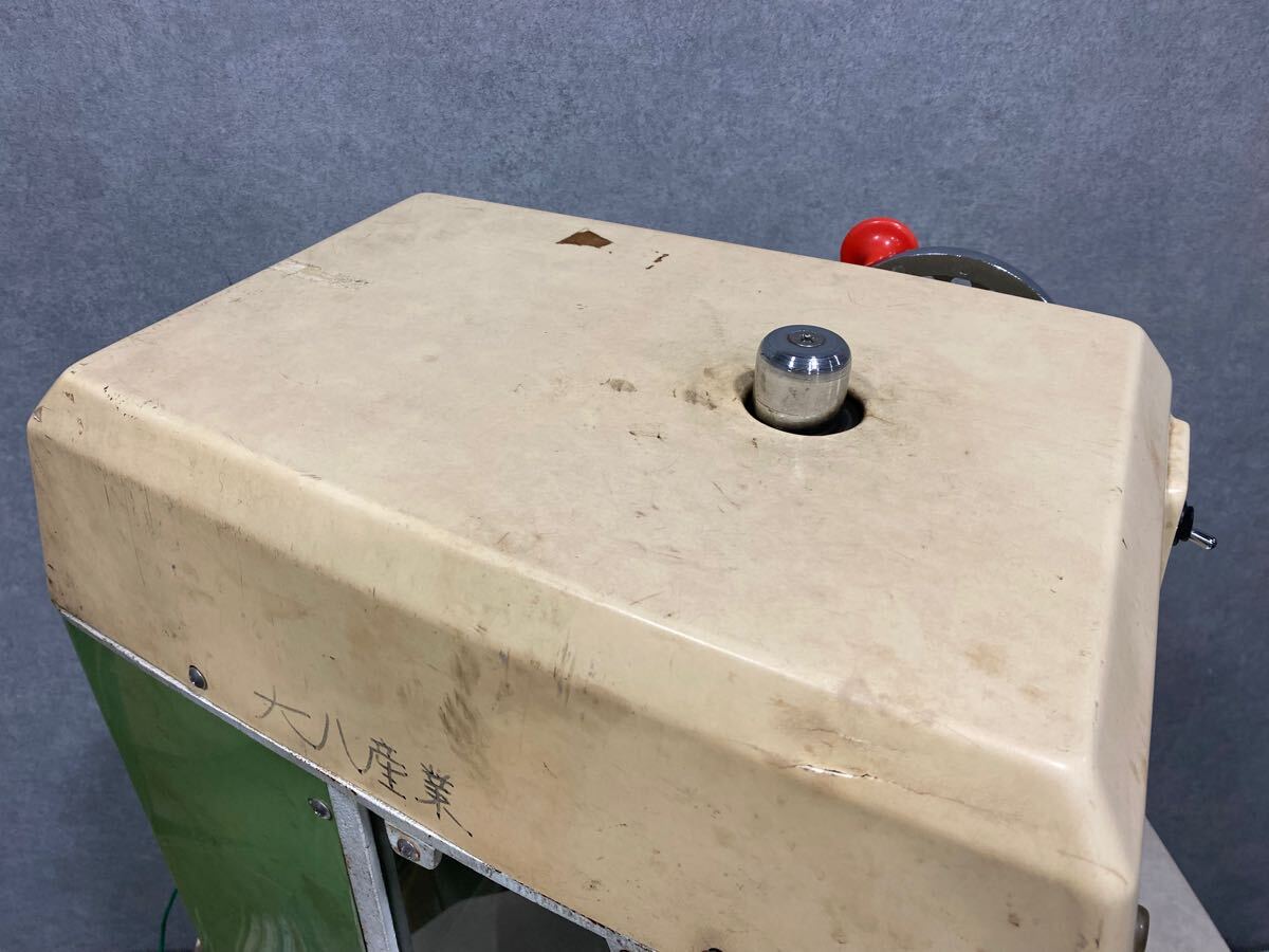 Yahoo!オークション - かき氷機 初雪 中部工業 HF-800N 100V 氷削機 ア...