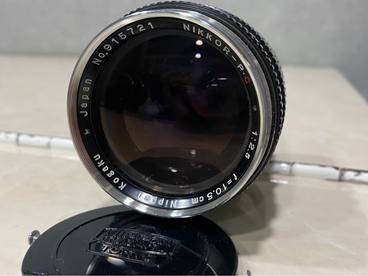 Yahoo!オークション - Nippon Kogaku NIKKOR-P・C レンズ 1 2.5 f=10.5...