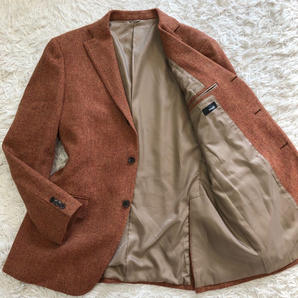 Yahoo!オークション - 超希少2XL 【極上のツイード】Ziniz HOMME テー...