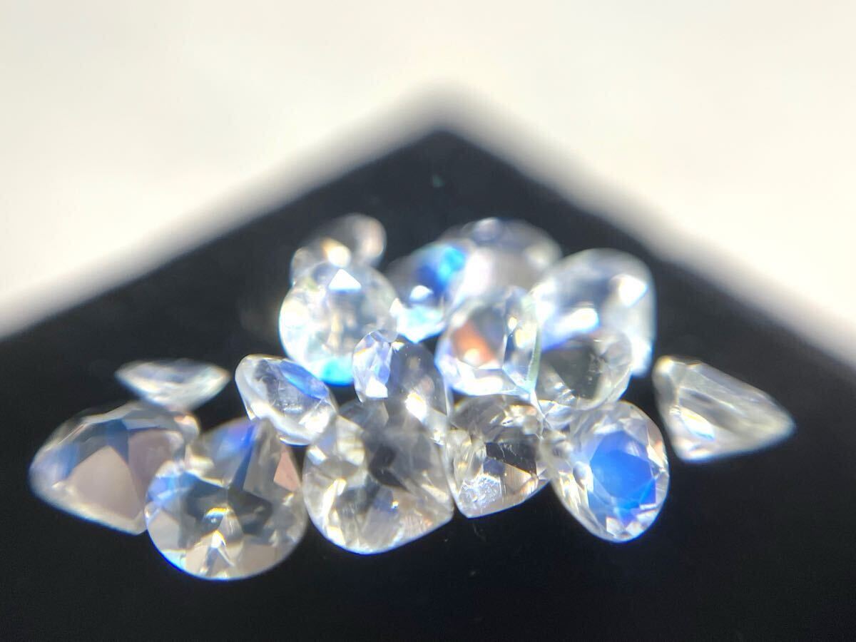 100円スタート ムーンストーン 17個ロット 1.58ct t.w ミックスシェイプ ナチュラル レインボー ホワイト 光沢(ムーンストーン)｜売買されたオークション情報、yahooの商品 ...