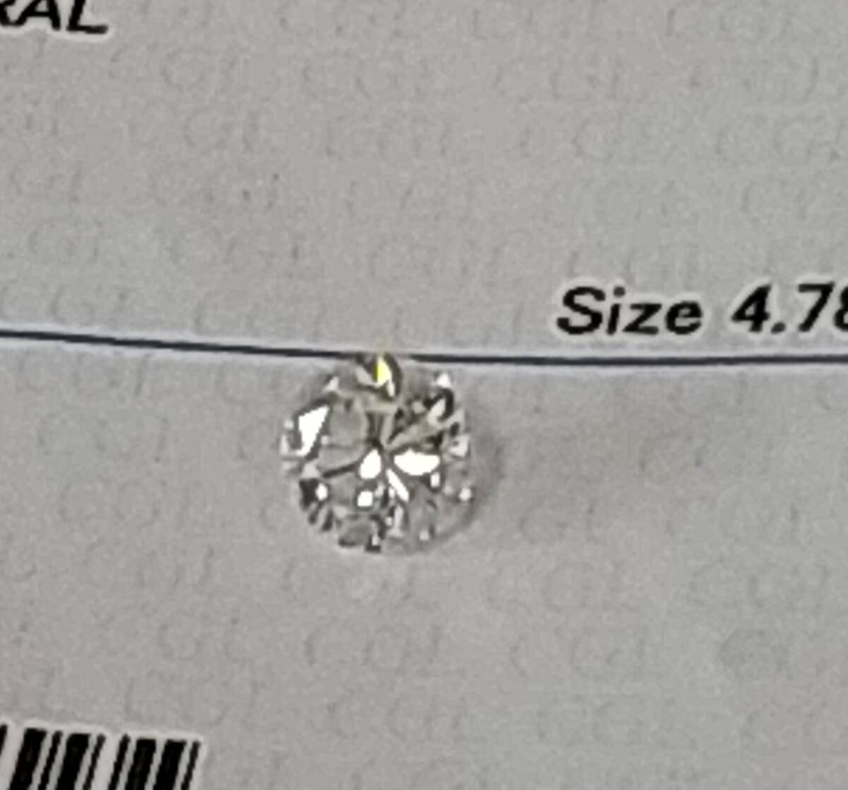 Yahoo!オークション - 天然ダイヤモンドルース 0.504ct