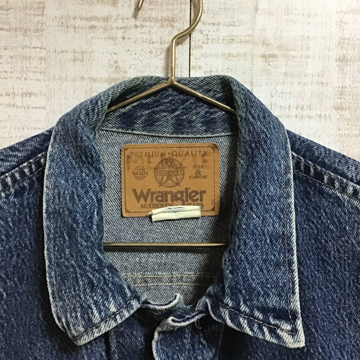 Yahoo!オークション - A444 Wrangler｜ラングラー デニムジャケット イ...