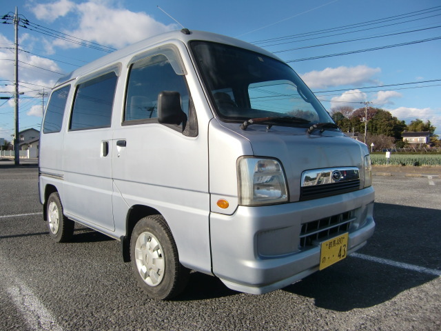 Yahoo!オークション - サンバーバン（5MT）VB (パートタイム4WD) 初年...