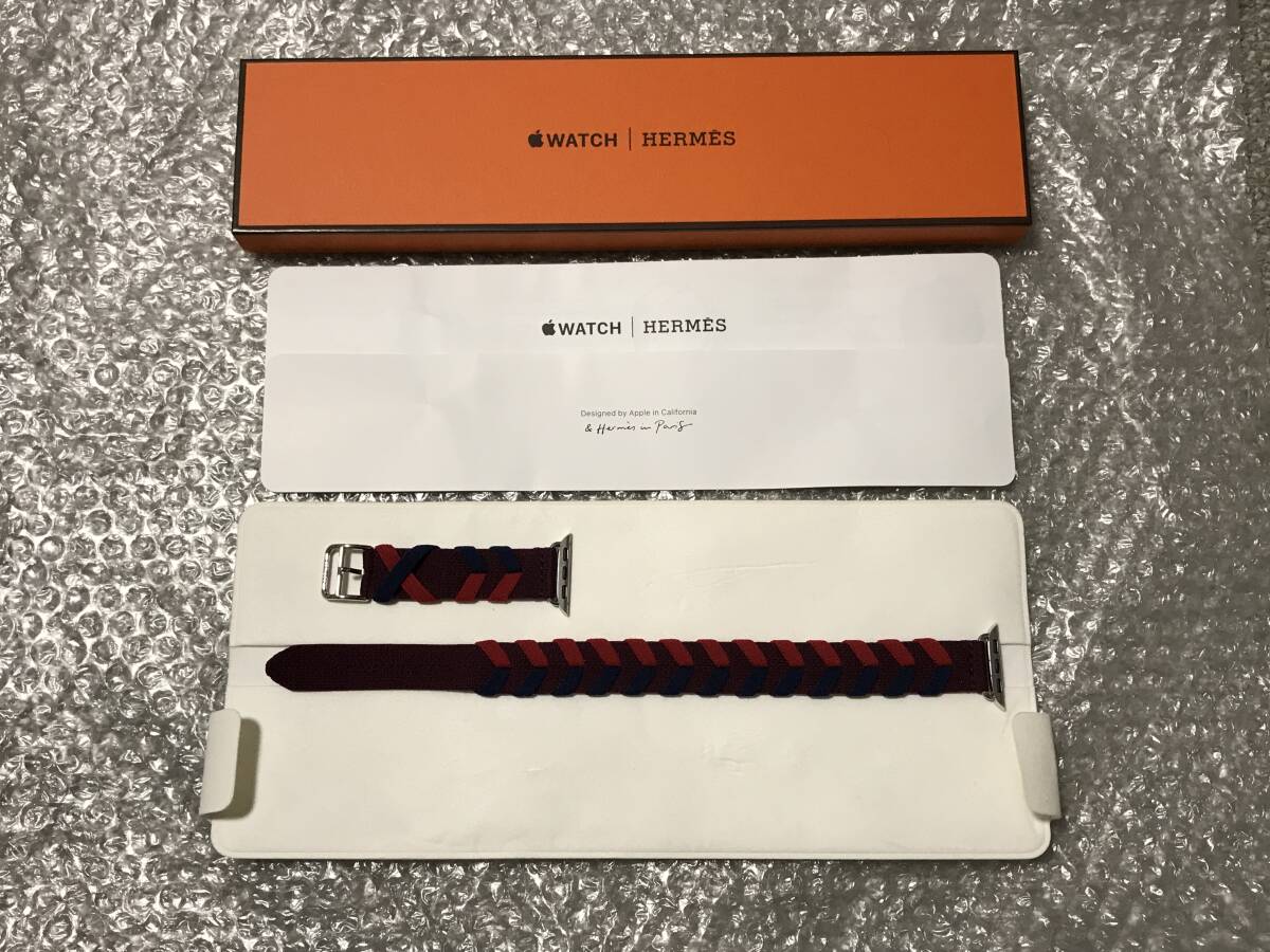 Yahoo!オークション - 希少 新品同様 Apple Watch Herms ブリドンドゥ...
