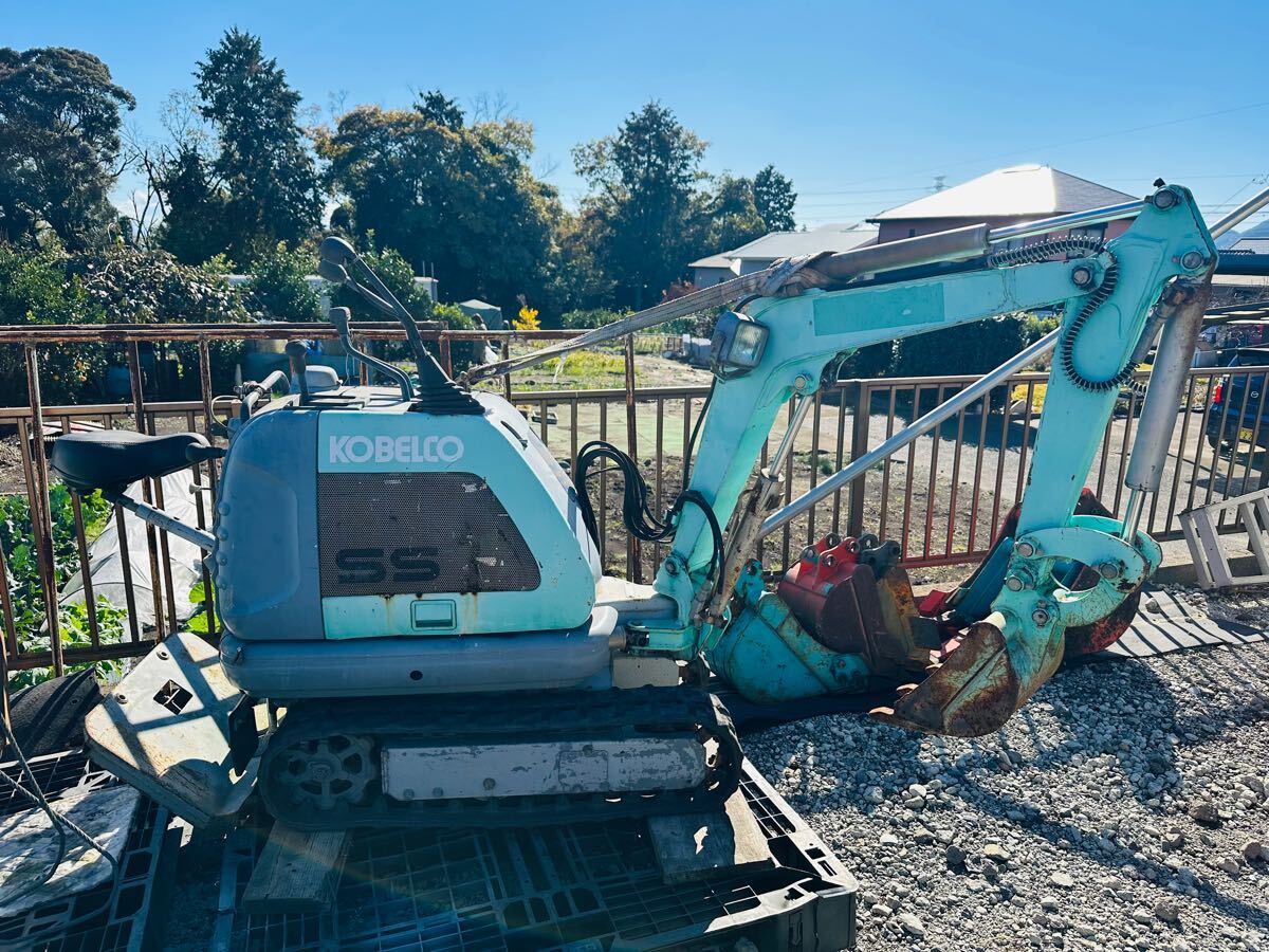 Yahoo!オークション - コベルコ SS1 KOBELCO ミニユンボ ジャンク品