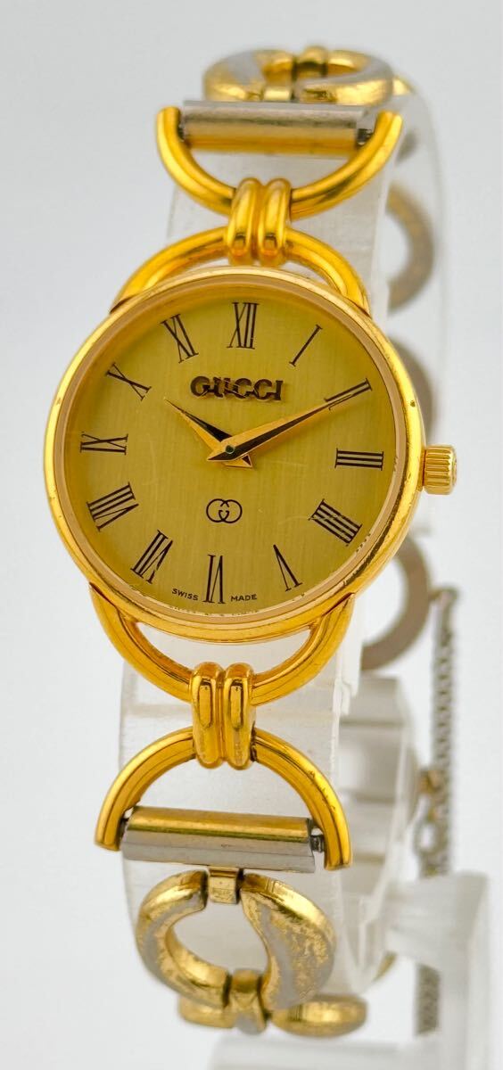 Yahoo!オークション - 【グッチ 1円～】 「GUCCI」 6000L ゴールド ラ...
