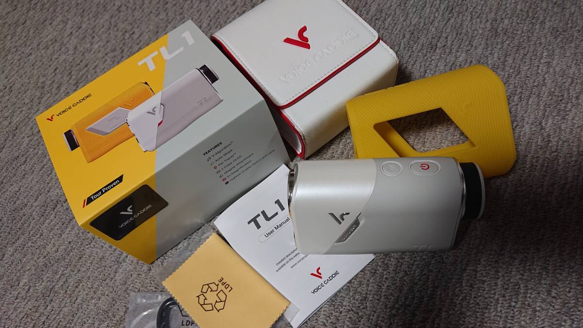 Yahoo!オークション - 【美品】女子プロ VOICE CADDIE TL1 ボイスキャ...