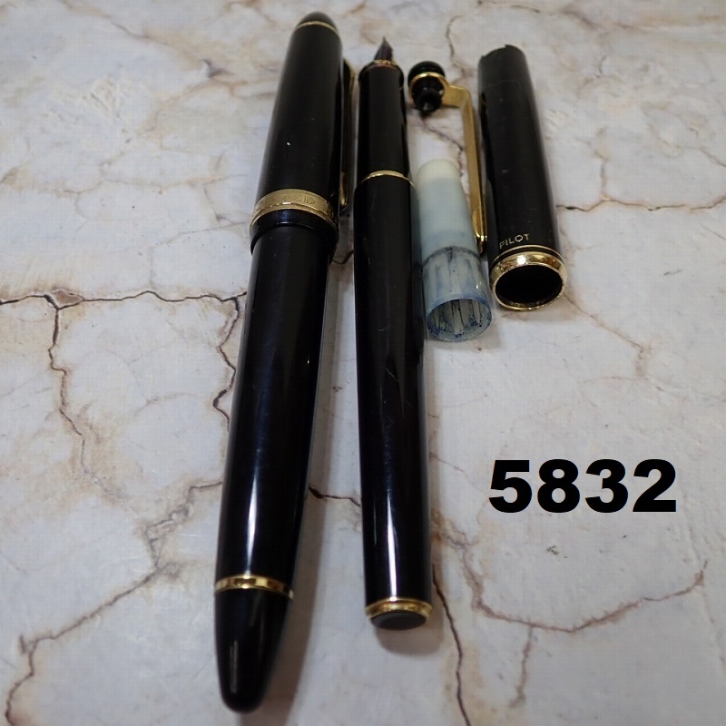 Yahoo!オークション - AC-5832 パイロット セーラー 万年筆 ジャンク2...