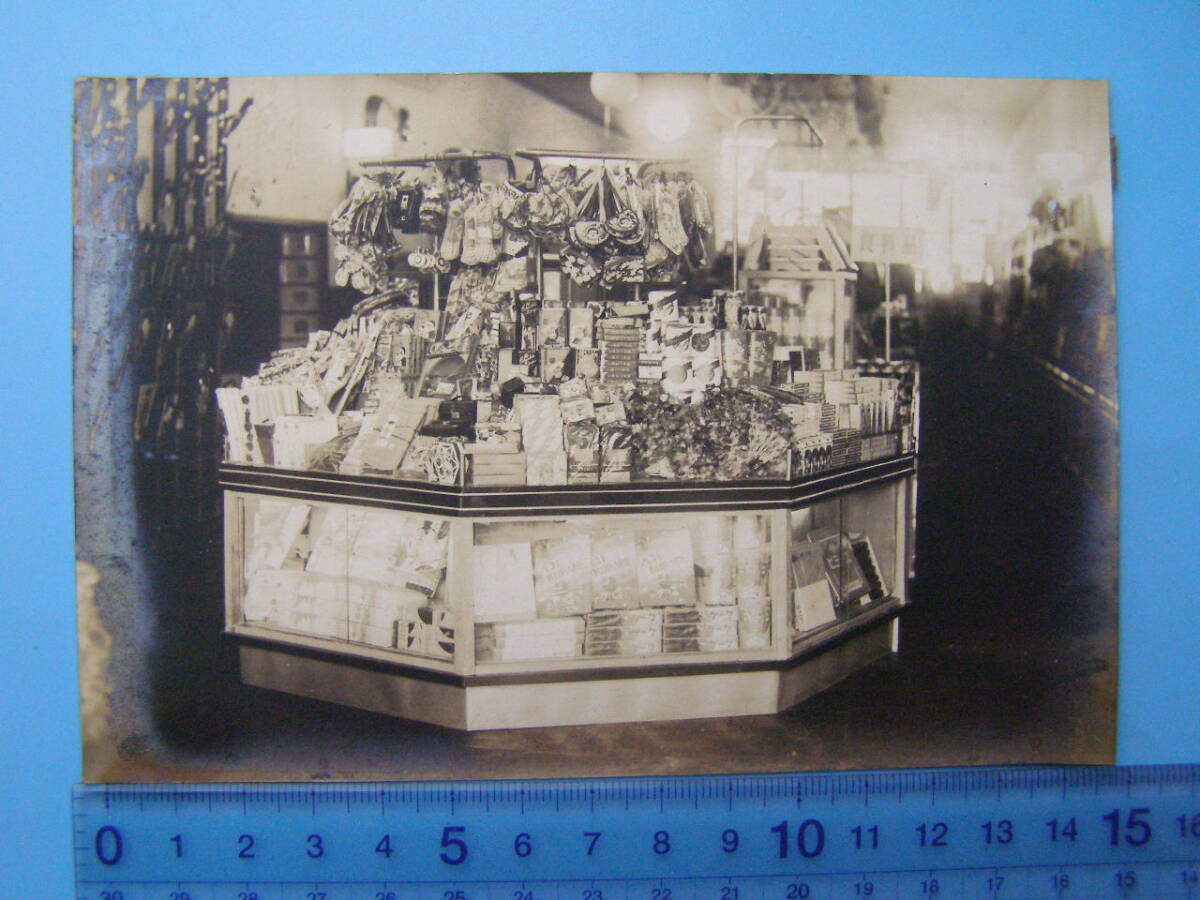 Yahoo!オークション - (A45)110 写真 古写真 戦前 高島屋 ショーケース...