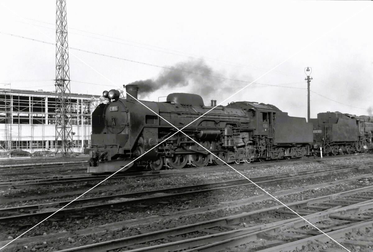 Yahoo!オークション - C61-6〔青〕-東北奥羽本線＝昭和40年代のSLモノ...