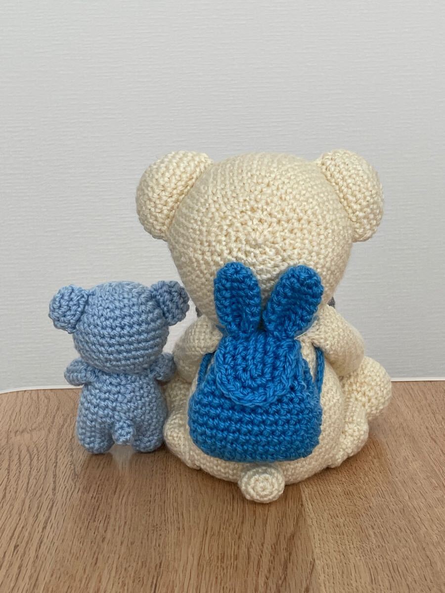 Yahoo!オークション - くまとコアラの編みぐるみ